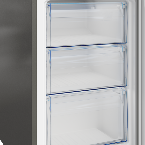 Defy 210L Fridge Freezer Metallic - DAC363 - Nu Home