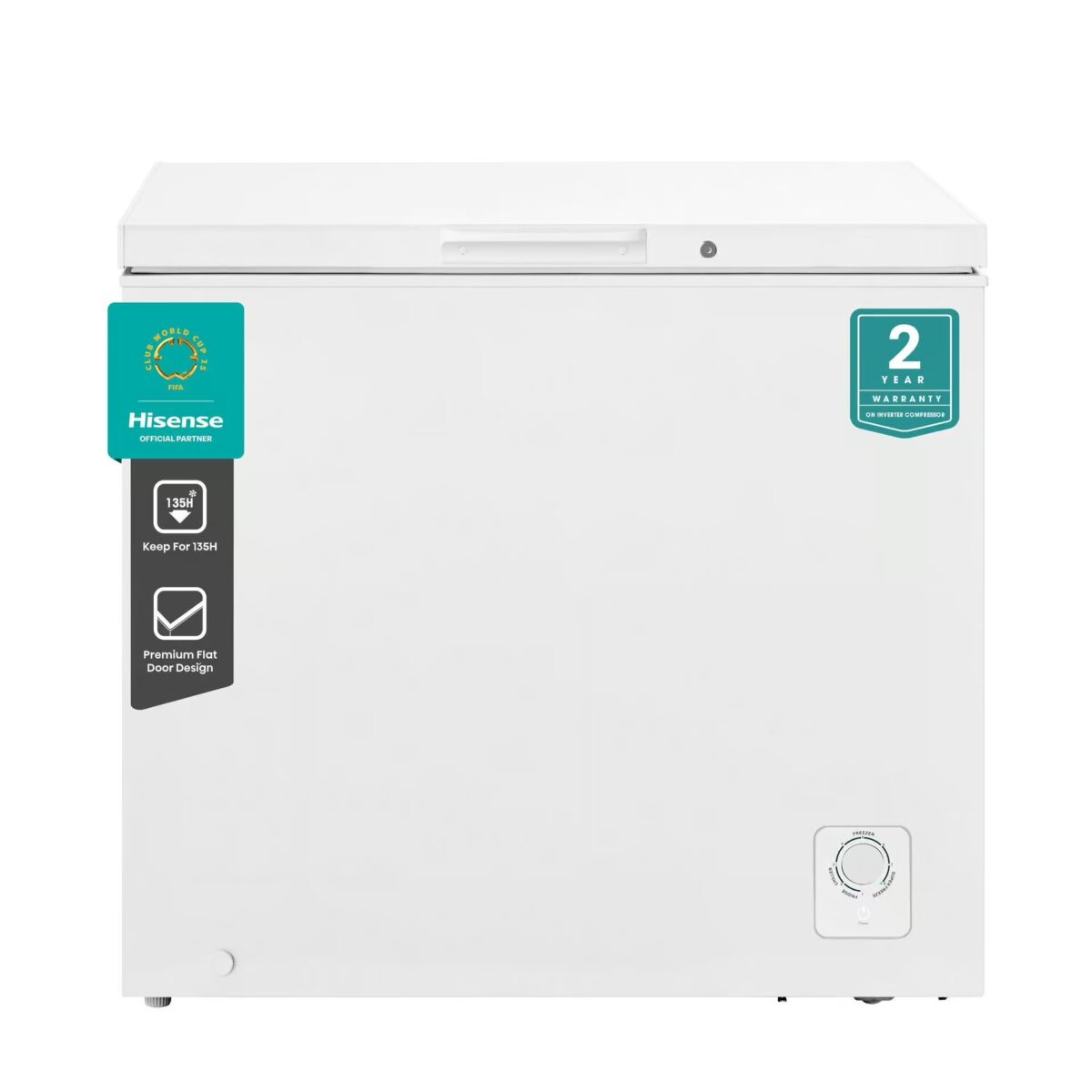 Hisense 198L Chest Freezer - White H245CF - Nu Home