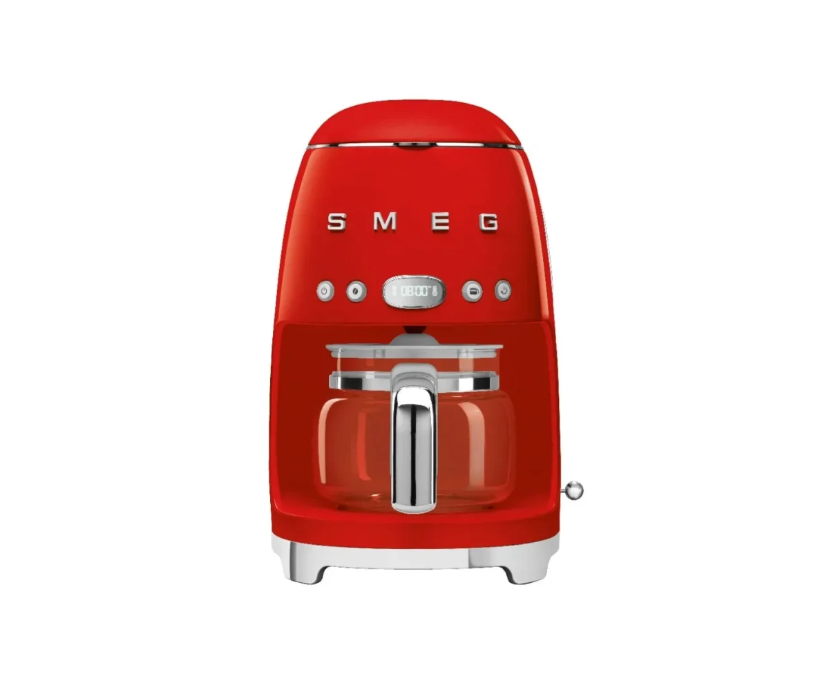 Smeg Retro Filter Coffee Machine - Red DCF02RD - Nu Home
